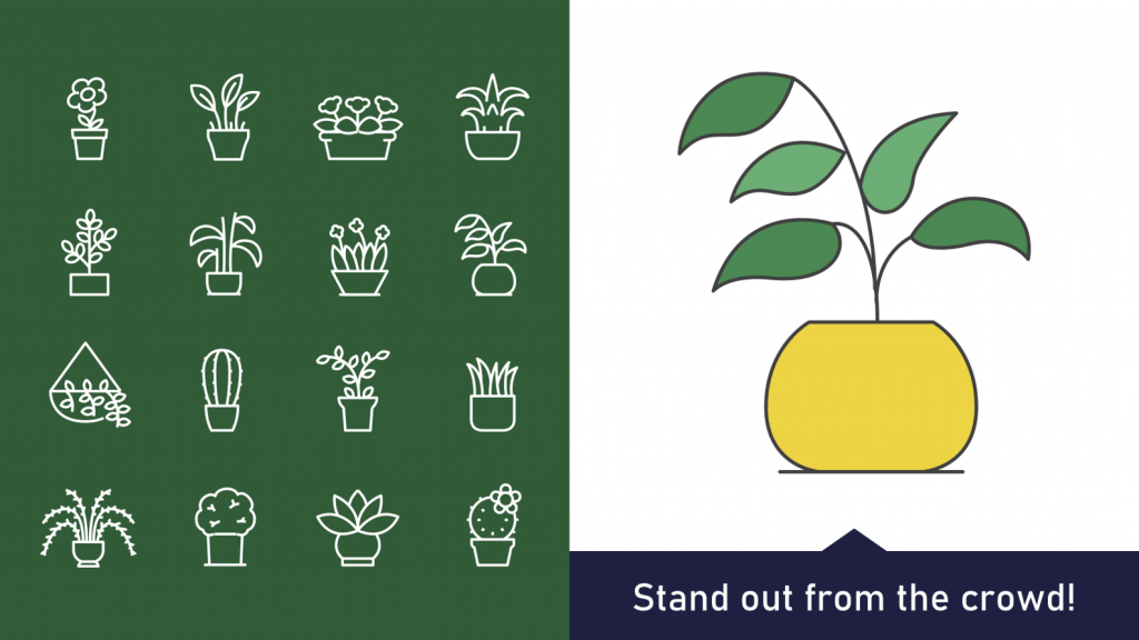 Emphasising an object: Attention and slide design | BrightCarbon