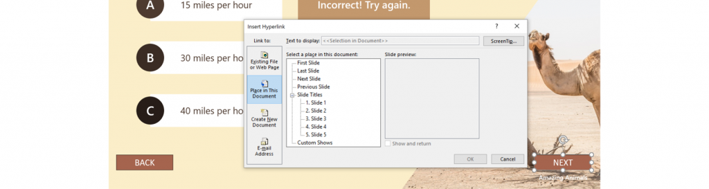 PowerPoint triggers: Make something happen | BrightCarbon