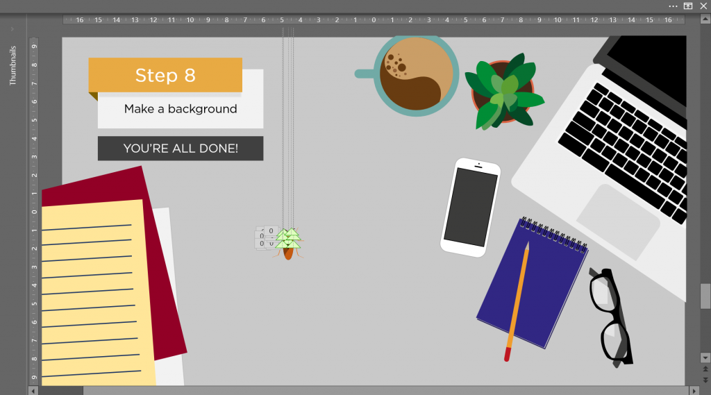 How to create moving creatures in PowerPoint | BrightCarbon