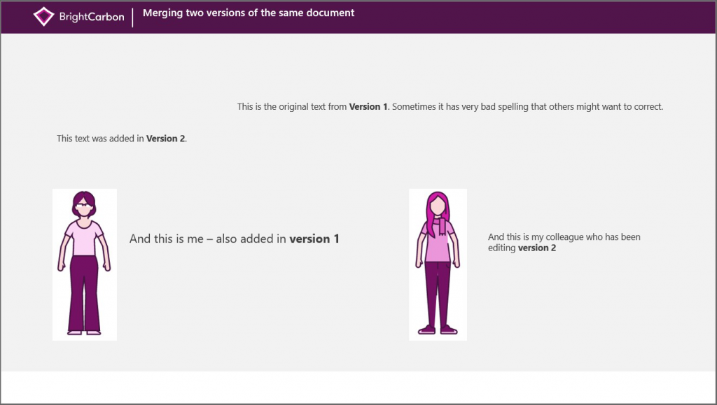 How to compare two versions of a PowerPoint file | BrightCarbon