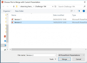 How to compare two versions of a PowerPoint file | BrightCarbon