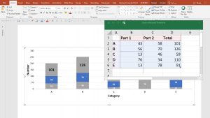 How to add live total labels to graphs and charts in Excel and ...