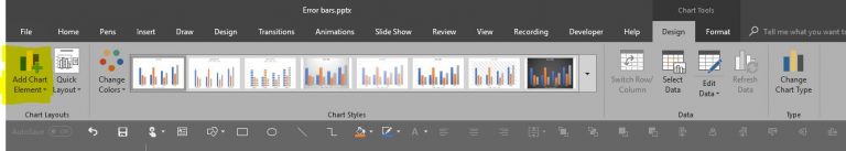 How to add error bars in PowerPoint and Excel | BrightCarbon