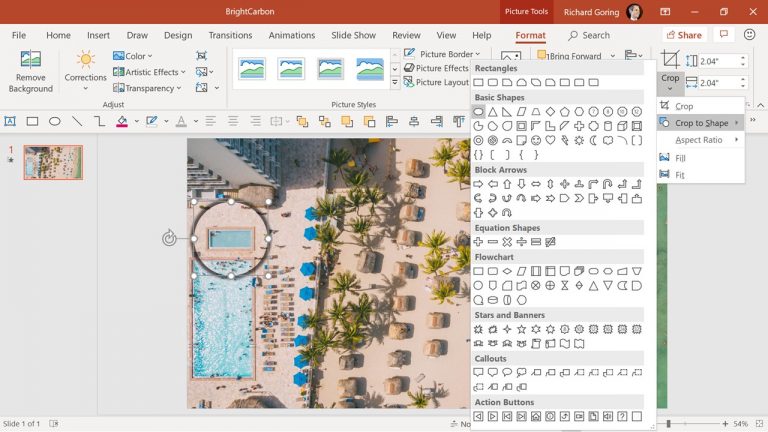 PowerPoint Morph Tutorial #1: The morph magnifying glass | BrightCarbon