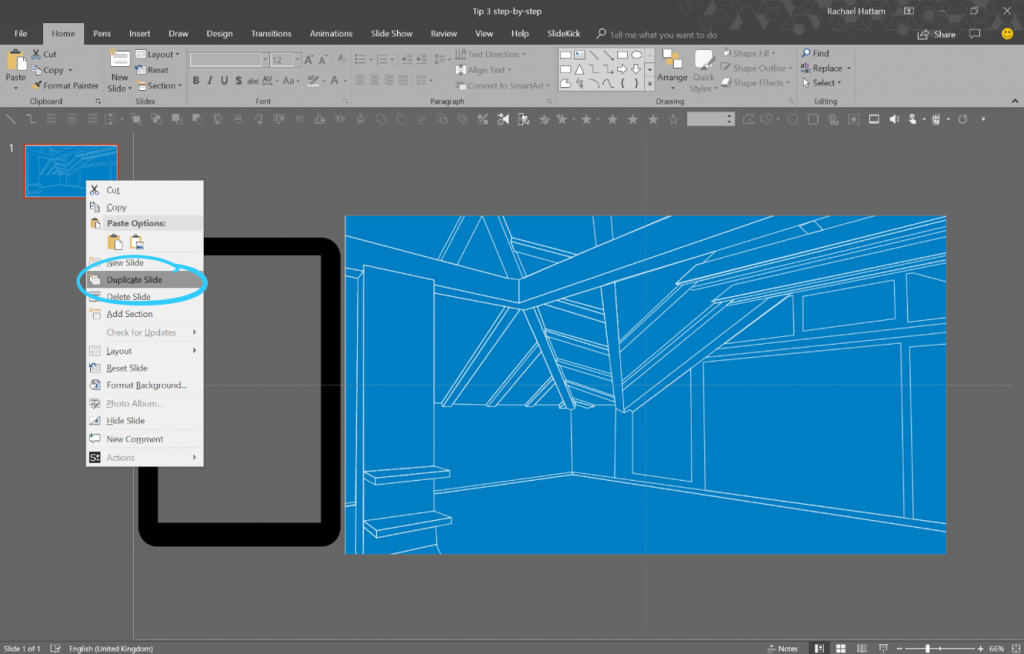 PowerPoint Morph Tutorial #3: Cut away | BrightCarbon