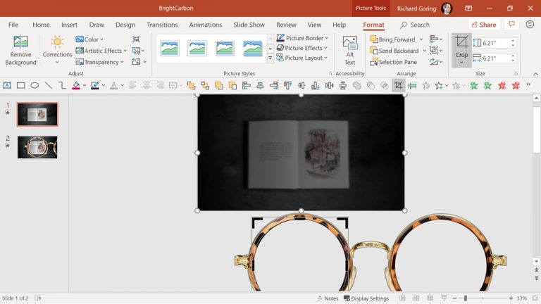 PowerPoint Morph Tutorial #2: Lens reveal | BrightCarbon