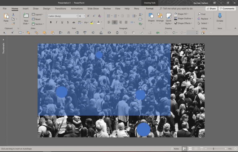 Masking effects in PowerPoint: Creating stencils | BrightCarbon