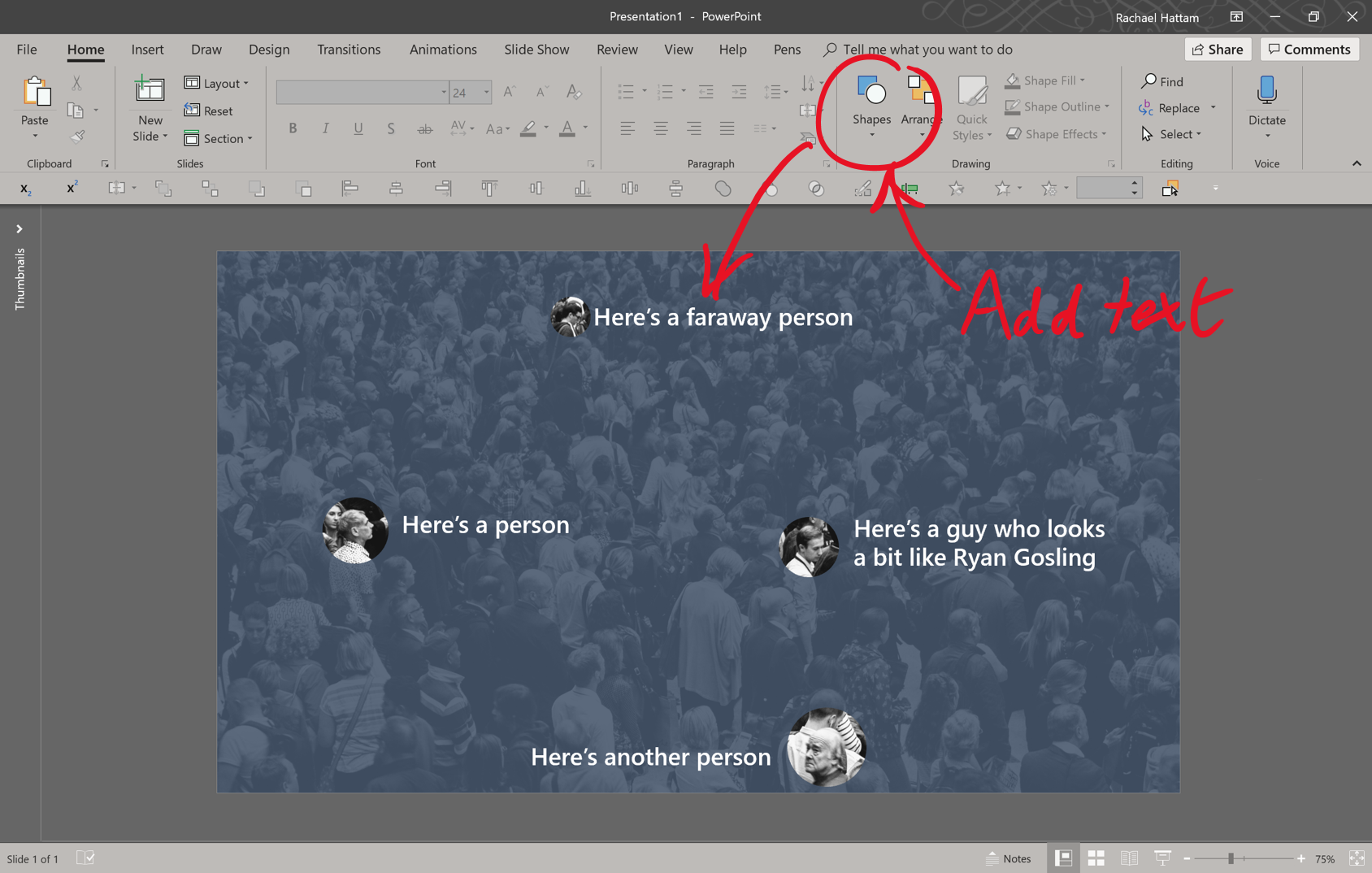 Masking effects in PowerPoint: Creating stencils | BrightCarbon