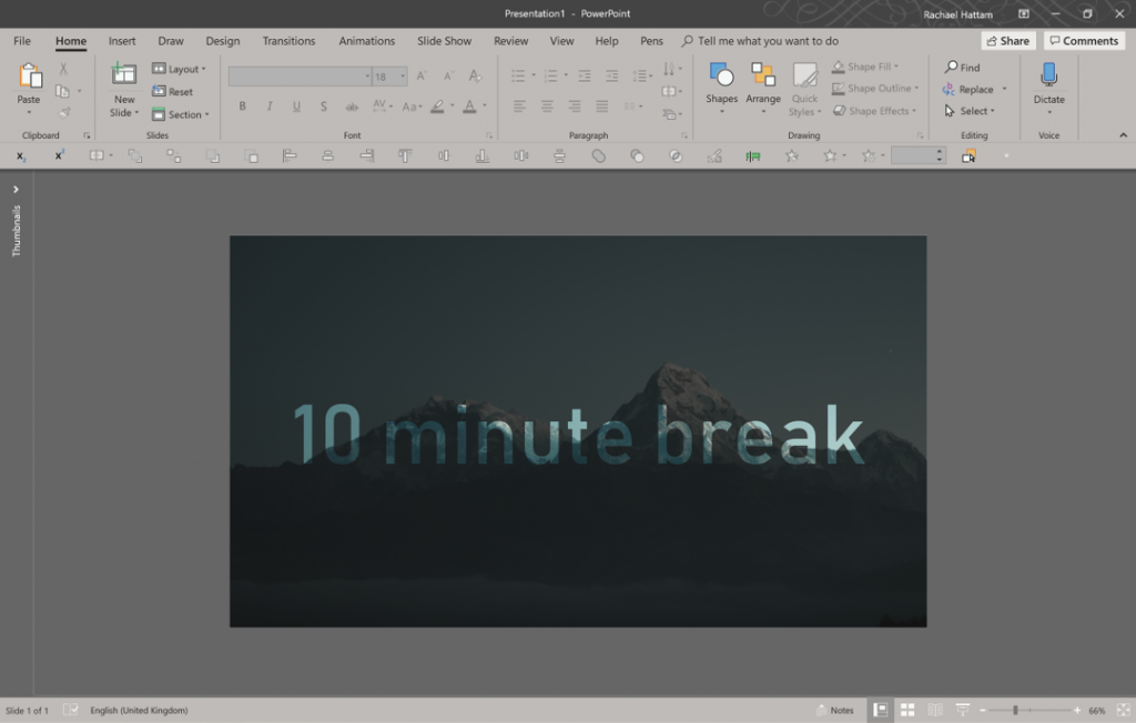 Masking effects in PowerPoint: Stencils and animation | BrightCarbon