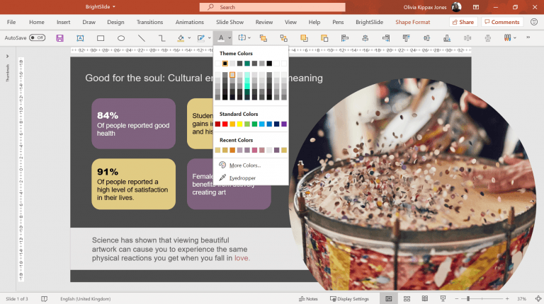 Accessibility in PowerPoint: Presentations for people with colour ...