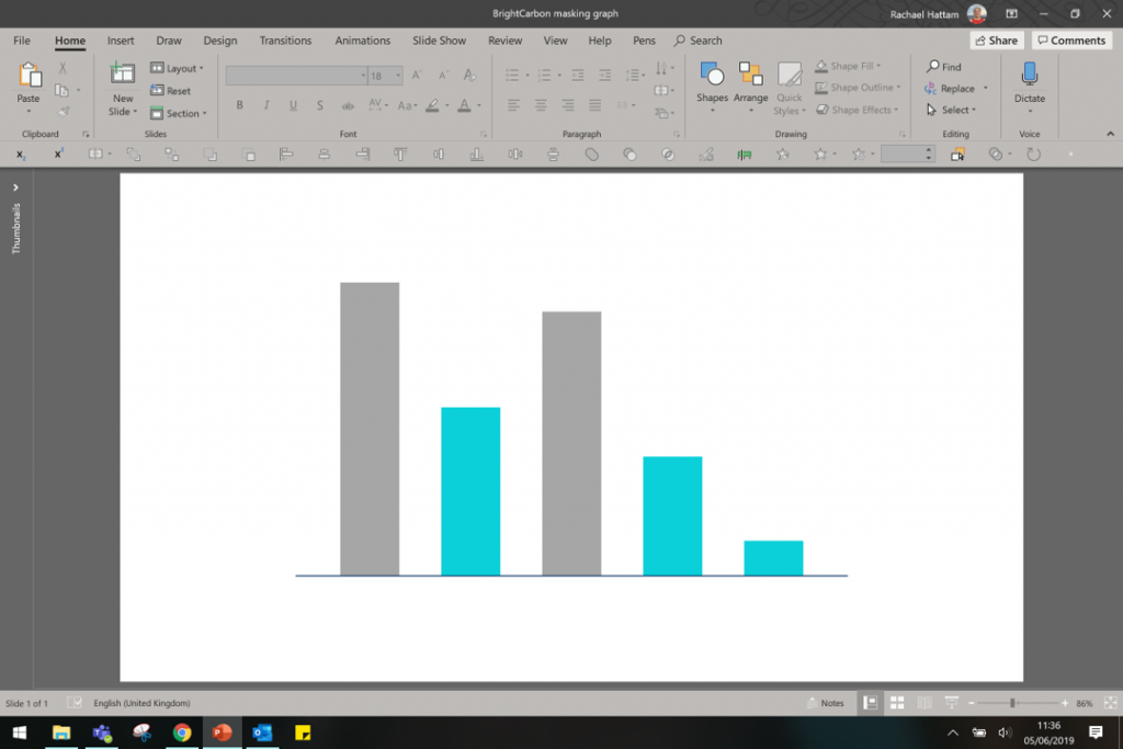 Masking effects in PowerPoint: Stencils and animation | BrightCarbon