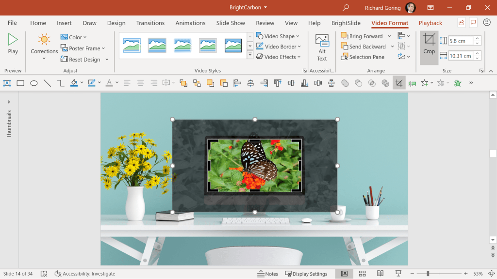 How to embed a video in PowerPoint | BrightCarbon