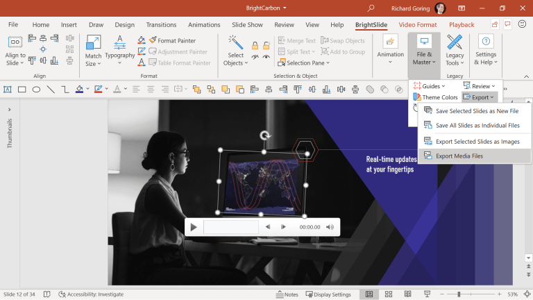 How to embed a video in PowerPoint | BrightCarbon