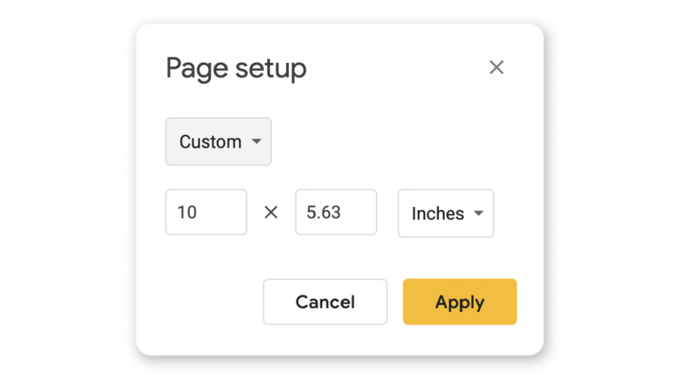 How to change slide size in Google Slides | BrightCarbon
