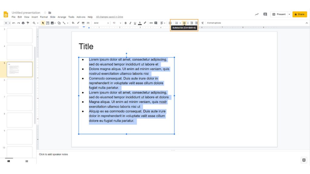  How To Format Text In Google Slides BrightCarbon