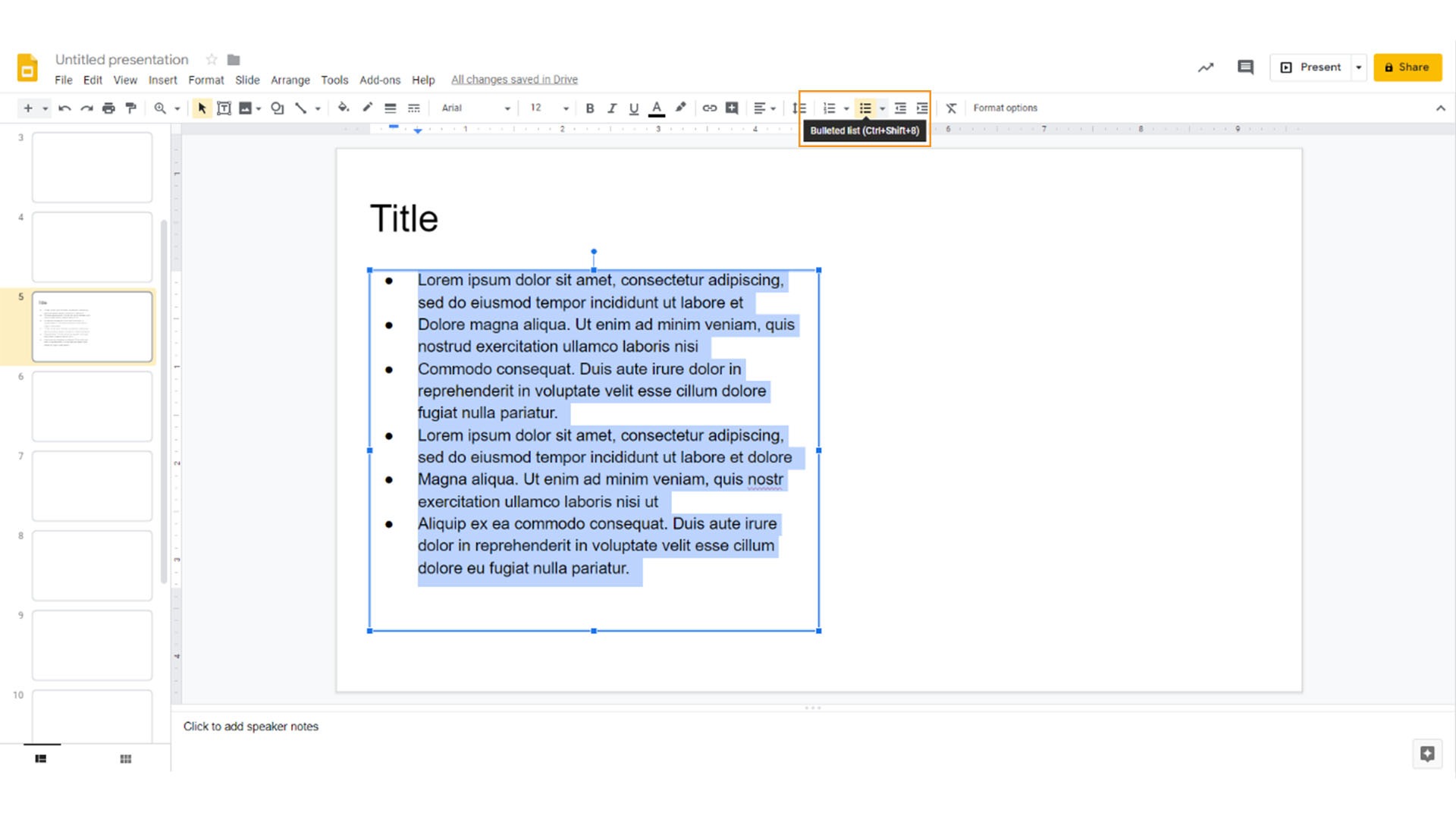 How To Format Text In Google Slides BrightCarbon