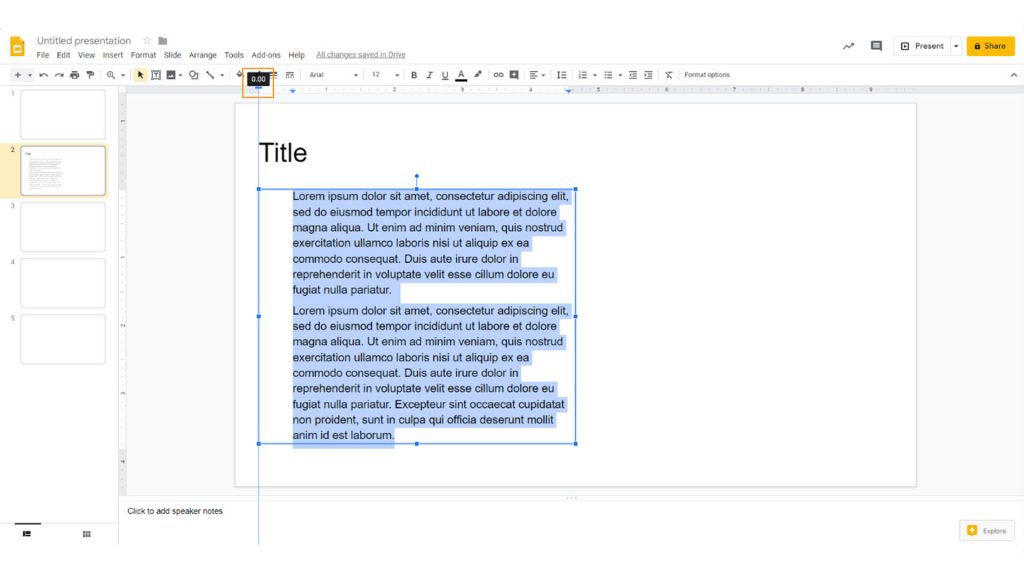 How to format text in Google slides | BrightCarbon