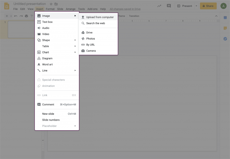 Adding and editing GIFs in Google Slides | BrightCarbon