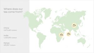 Editable map for Google Slides | BrightCarbon