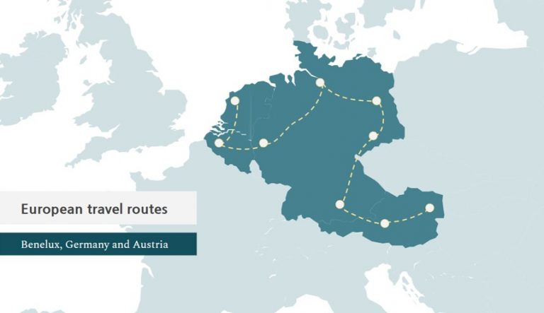 Editable map for Google Slides | BrightCarbon