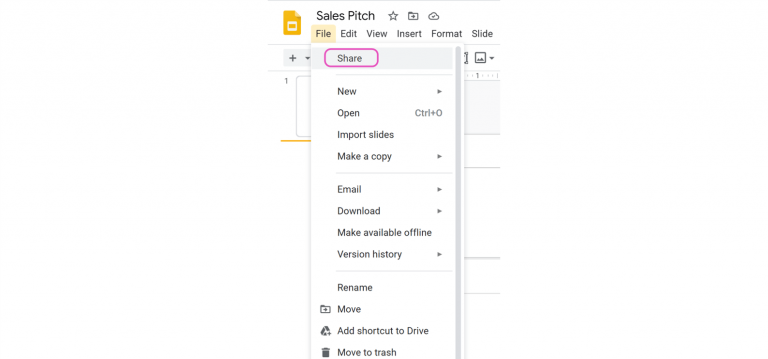 How to share your Google Slides presentation | BrightCarbon
