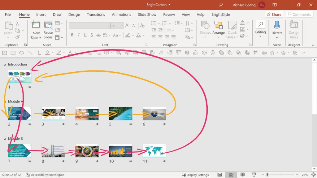 How to use PowerPoint Zoom links | BrightCarbon