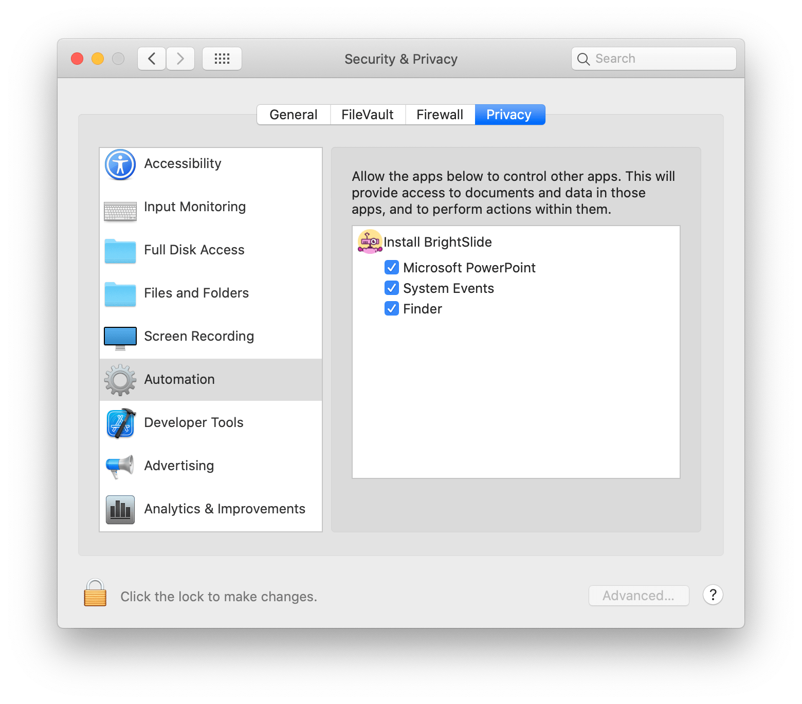 Installing BrightSlide for Mac | BrightCarbon