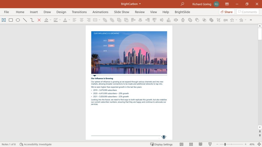 How to print PowerPoint with notes | BrightCarbon