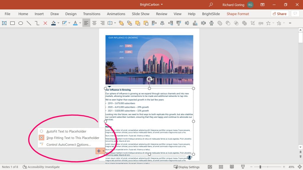 How to print PowerPoint with notes | BrightCarbon