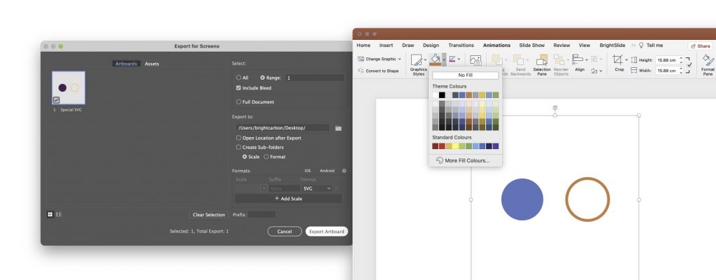 How to create responsive SVGs and smart icons in PowerPoint | BrightCarbon