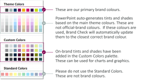 Hacking PowerPoint to create custom colors | BrightCarbon