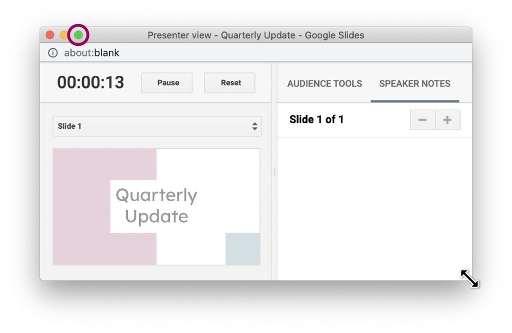 How to use Presenter view in Google Slides | BrightCarbon