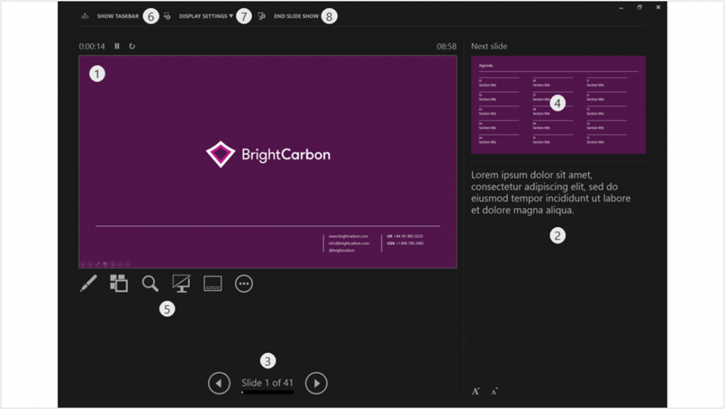 How to use Presenter View in PowerPoint | BrightCarbon