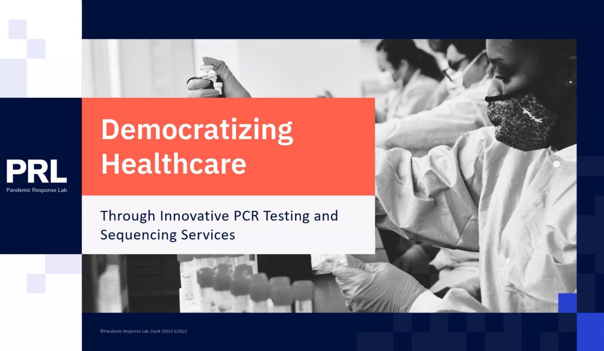 Pandemic Response Lab - Booth Loop Presentation | BrightCarbon