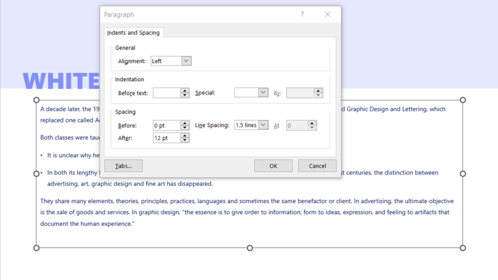 Working with whitespace: Presentation design tips | BrightCarbon