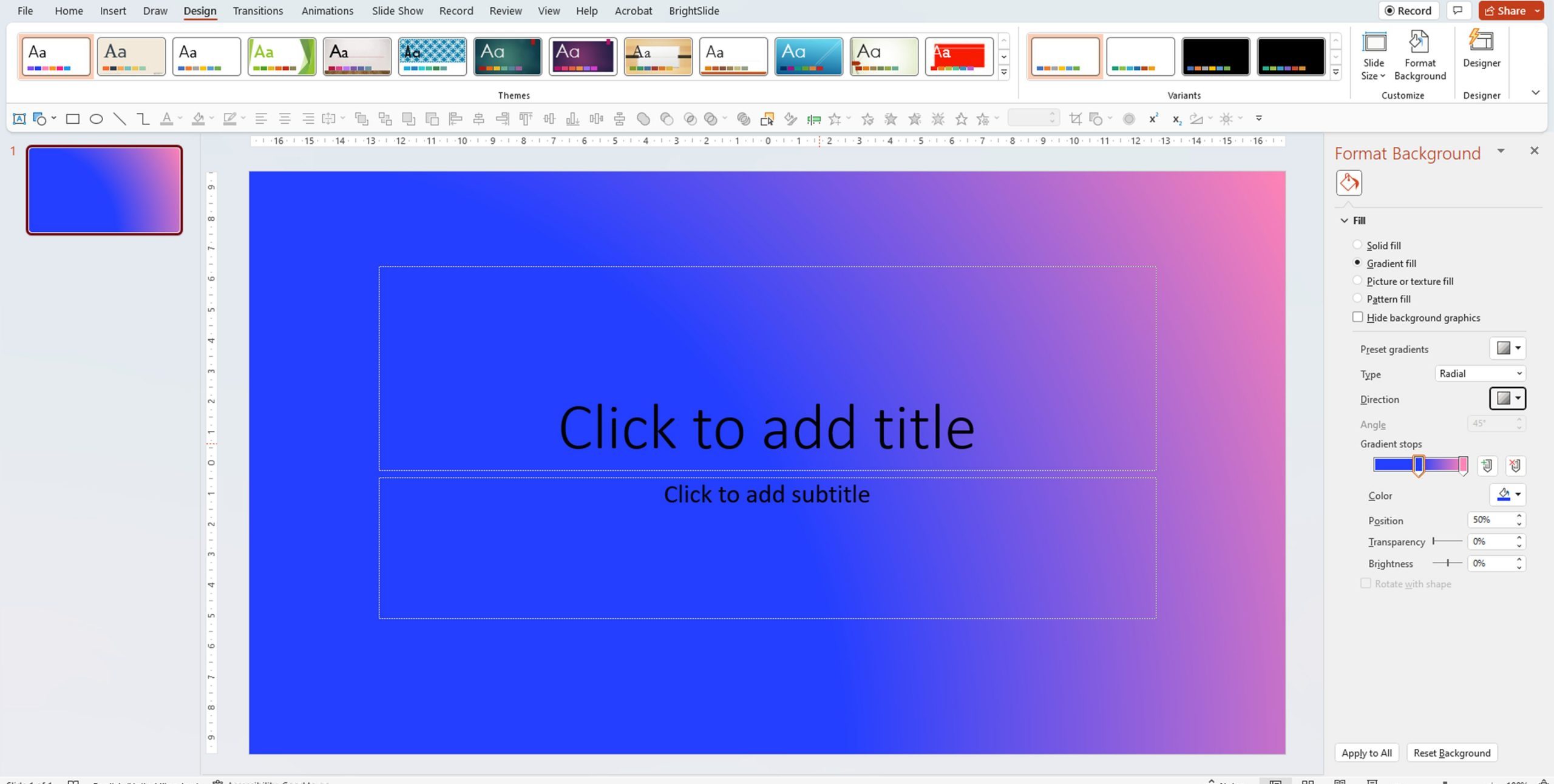 Descobrir 74 Imagem Create Background In Powerpoint Thpthoangvanthu 