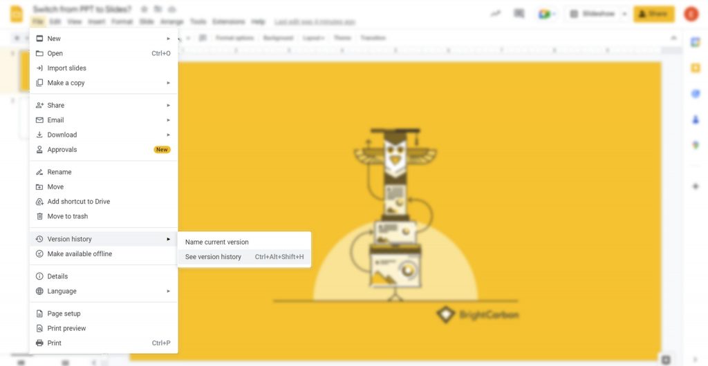 Moving to Google Slides? Here's what to consider. | BrightCarbon