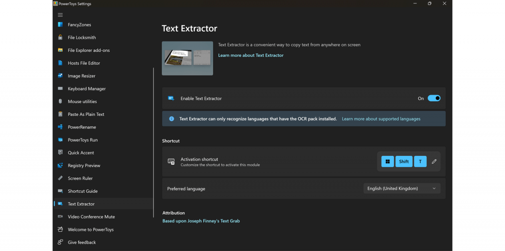 How to extract text from an image with PowerToys | BrightCarbon