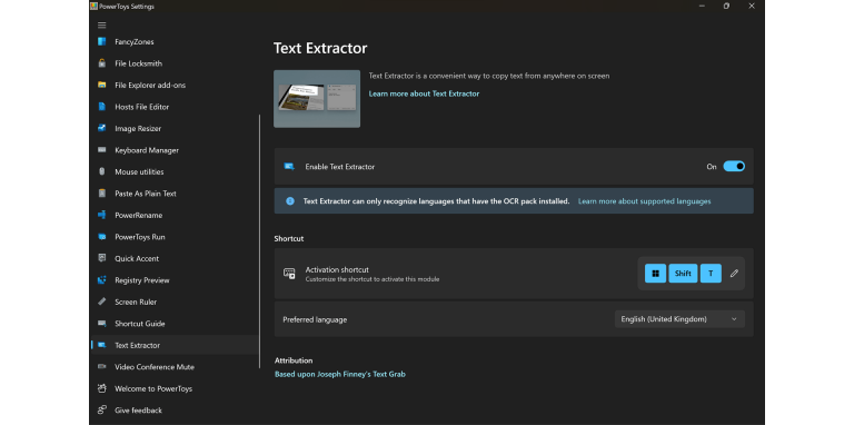 How to extract text from an image with PowerToys | BrightCarbon