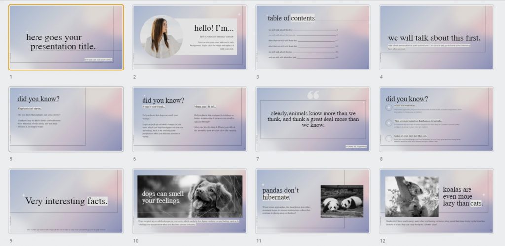 The best free Google Slides templates | BrightCarbon