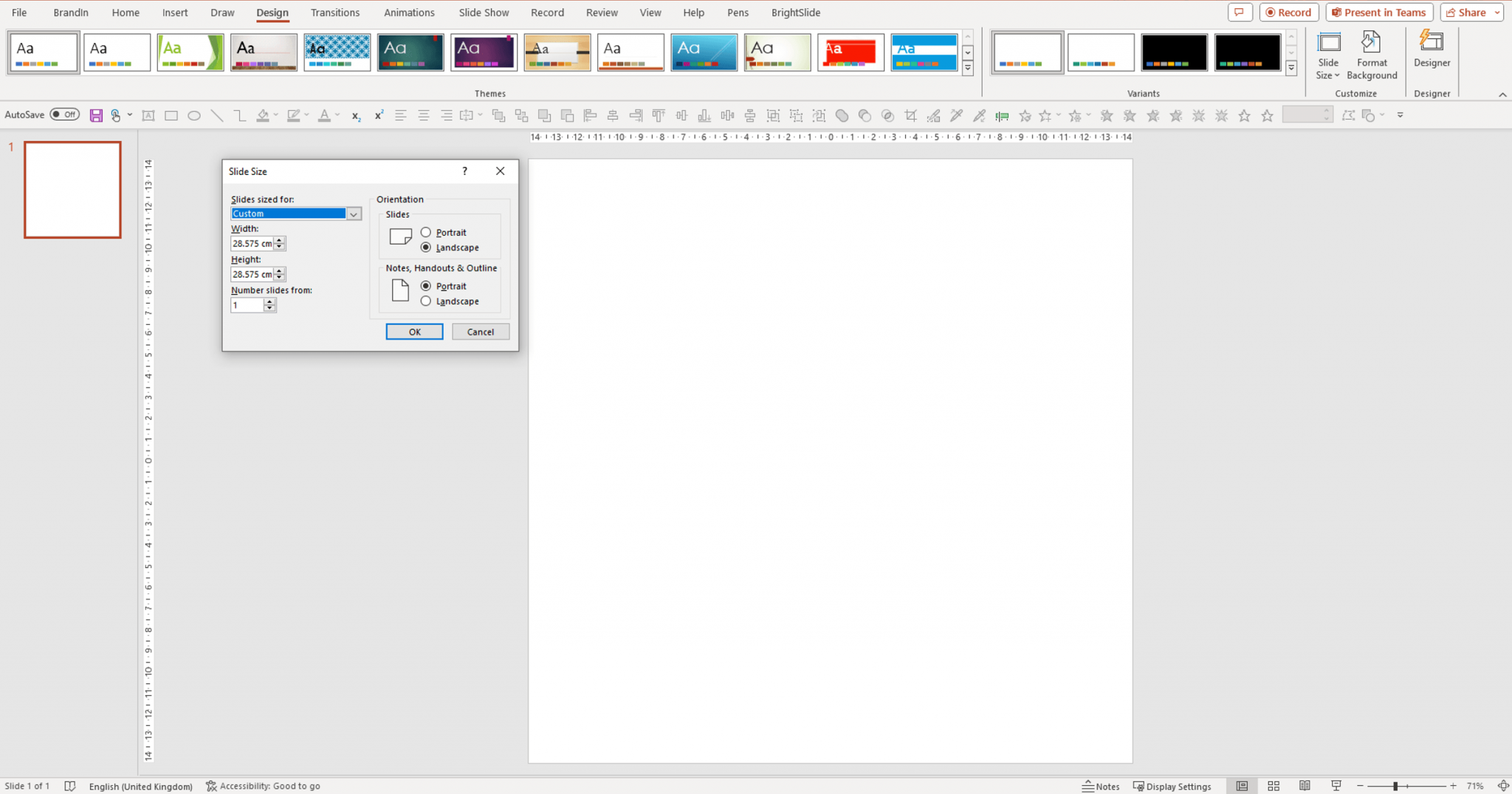 How to change slide size in PowerPoint | BrightCarbon