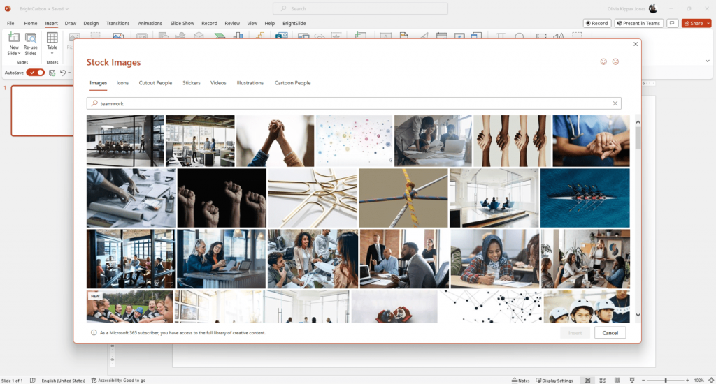 Where to find incredible images for presentations | BrightCarbon