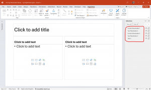 Pinning down PowerPoint placeholder names for more accessible ...