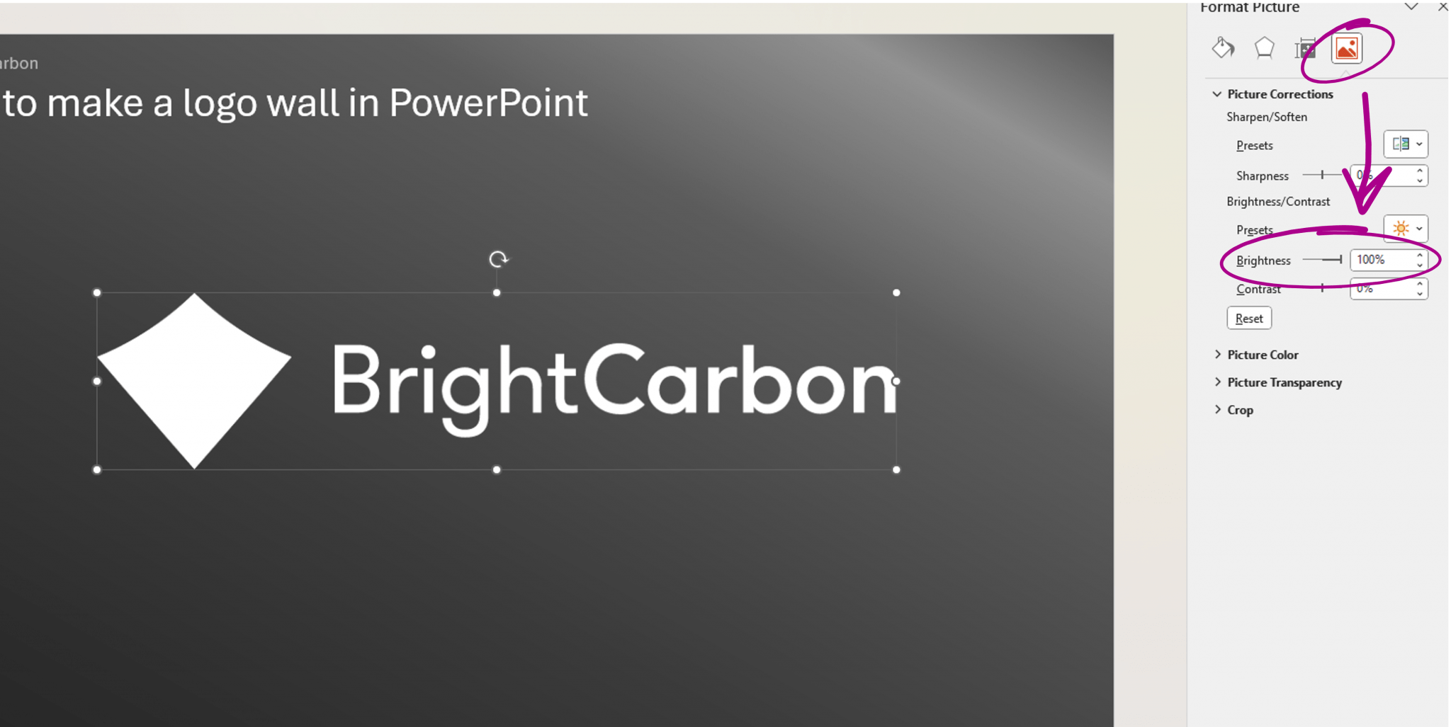 How to make a logo wall in PowerPoint | BrightCarbon